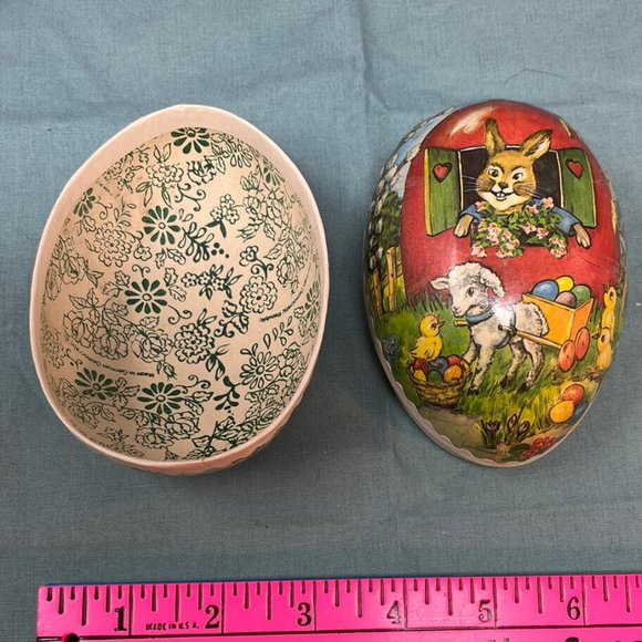 Holiday | Vintage Paper Mache Easter Egg Made In German Democratic ...